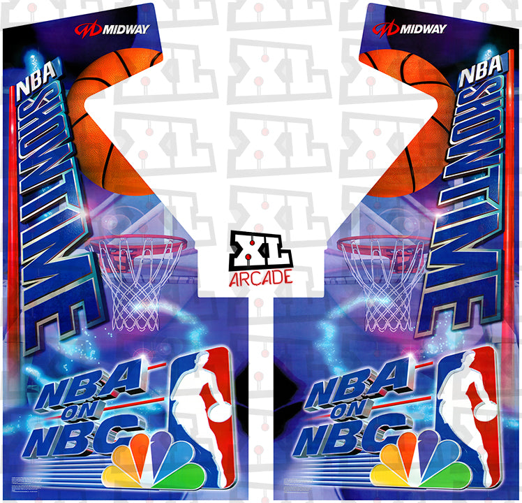 NBA Showtime NBA on NBC Side Art