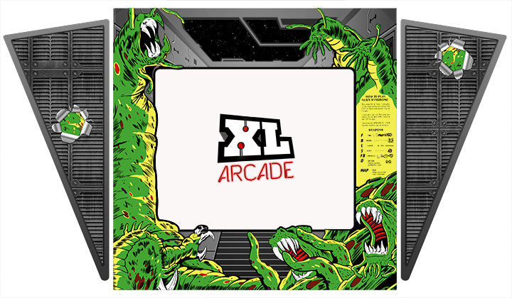 Alien Syndrome Alternate Bezel w/ Inner Art