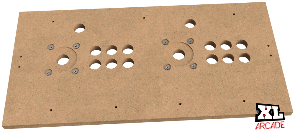 Killer Instinct 2 Wood Control Panel