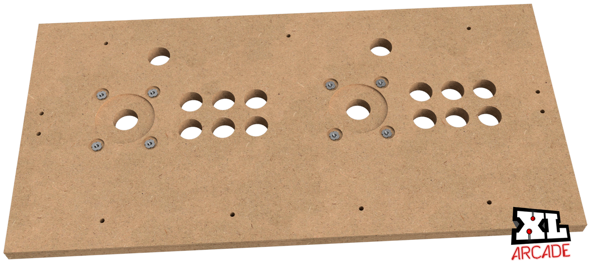 Killer Instinct 2 Wood Control Panel