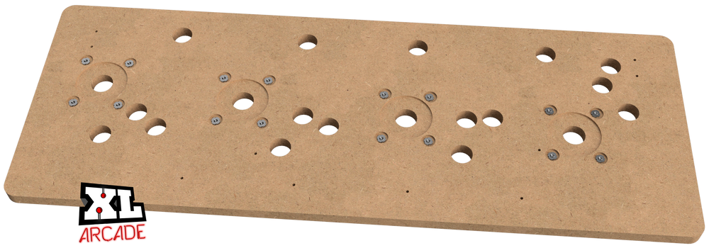 NHL Open Ice Wood Control Panel