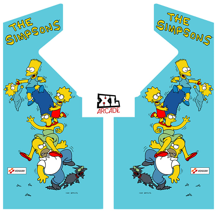 The Simpsons Side Art