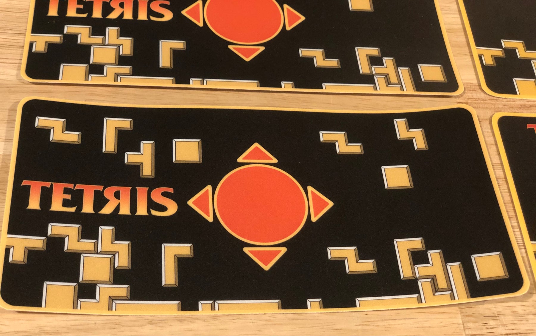 Tetris Cocktail Table Complete Artwork Kit